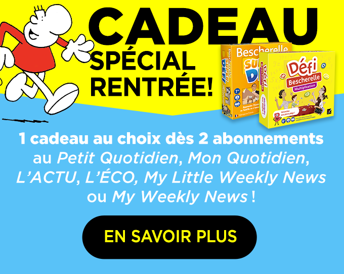 Mon Quotidien, abonnement pour les 10-13 ans | Boutique PlayBac Presse